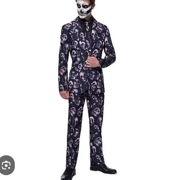 Suitmeister | Suits & Blazers | Size Medium Halloween Bloody Skulls ...